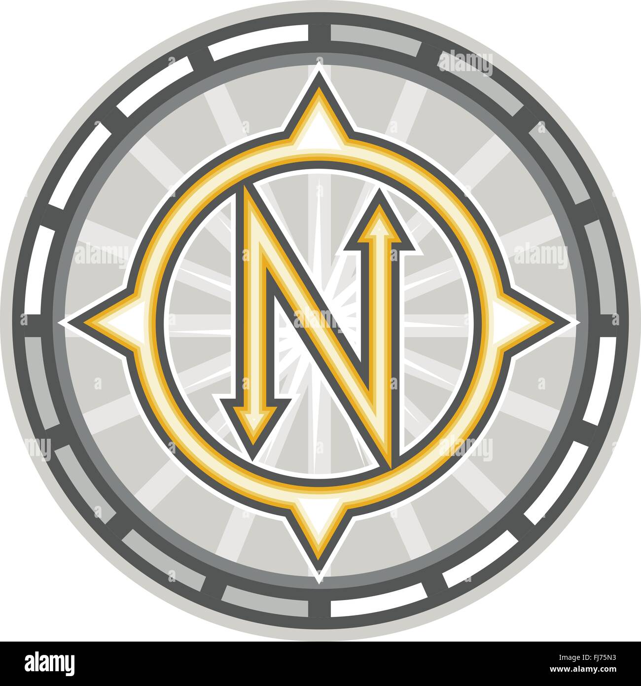 True north compass hi-res stock photography and images - Alamy