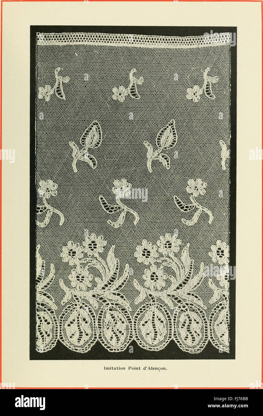 A detailed historical account of the origin and evolution of lace ...