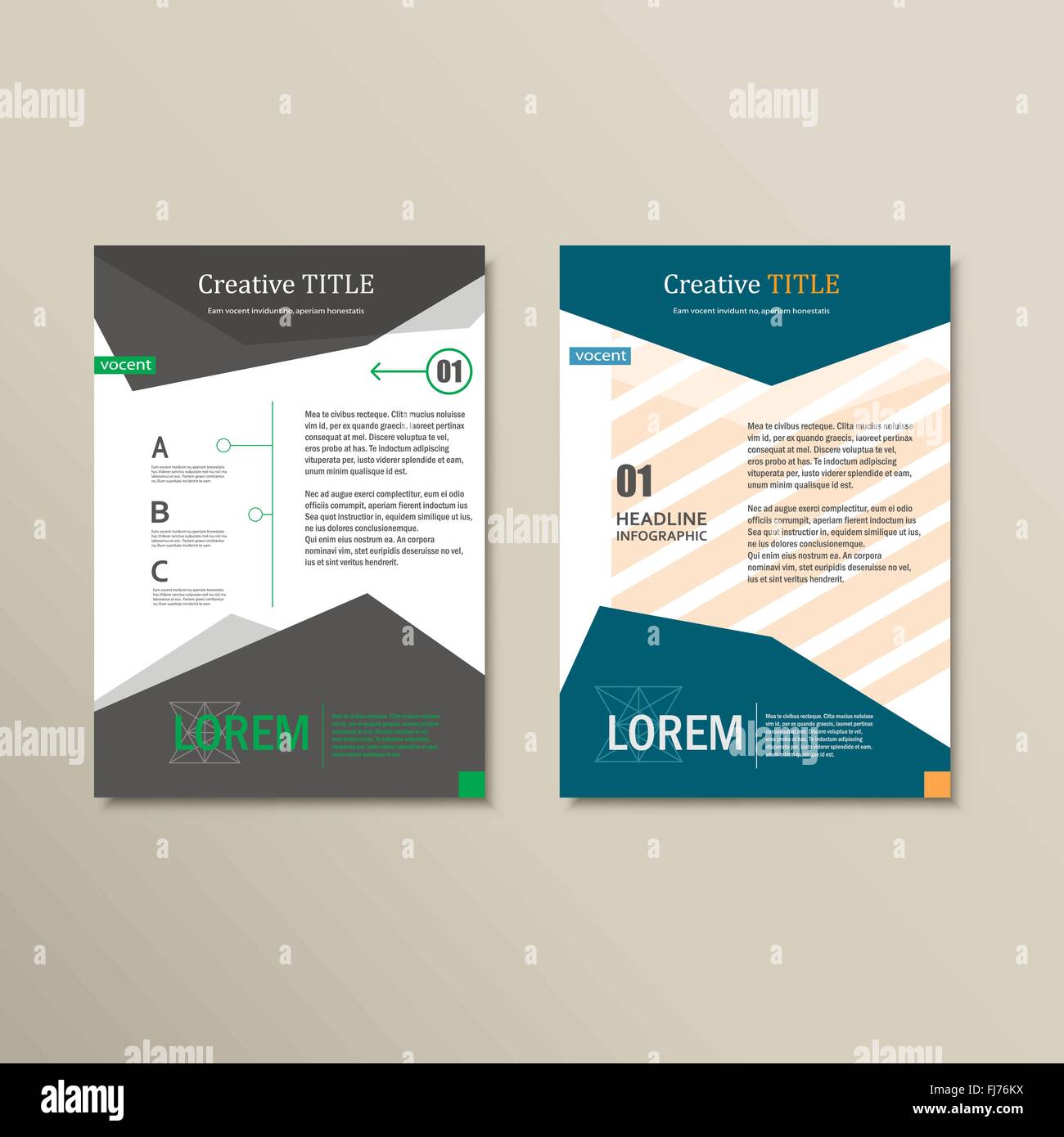 Vector brochure layout design template Stock Vector Image & Art - Alamy