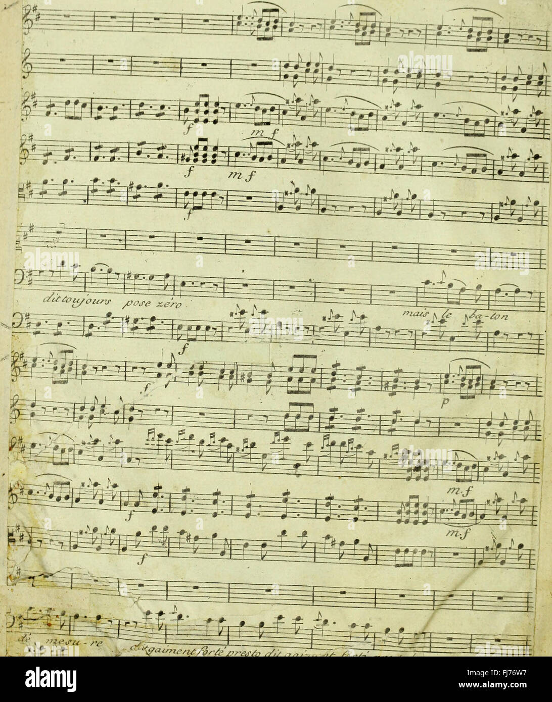 A French-language study exploring the obsession with music during the ...