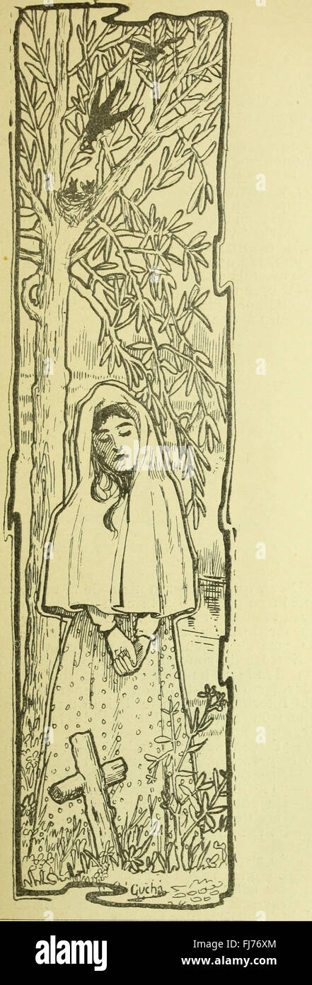La Mujer, 1900, Historical Literary Work, Spanish Literature Stock ...