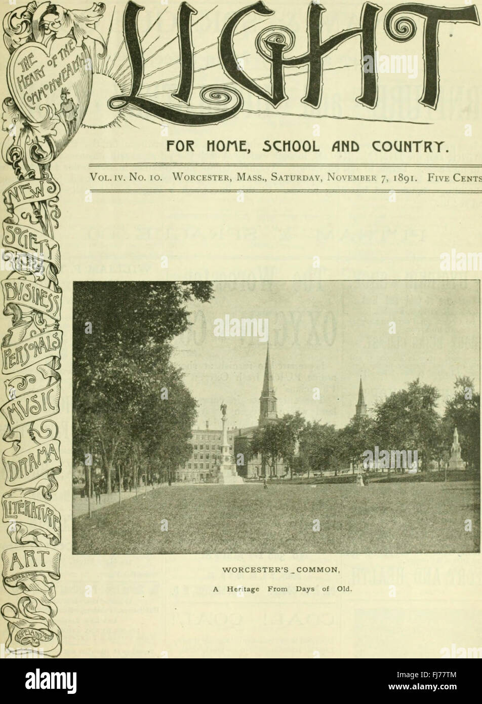 A journal published in 1890, focused on the social dynamics, community ...