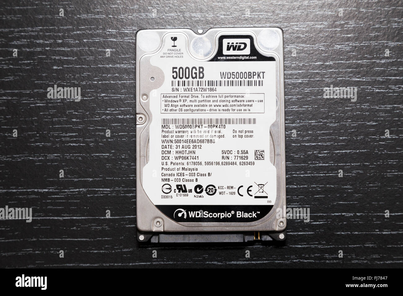 Notebook Hdd High Resolution Stock Photography and Images - Alamy
