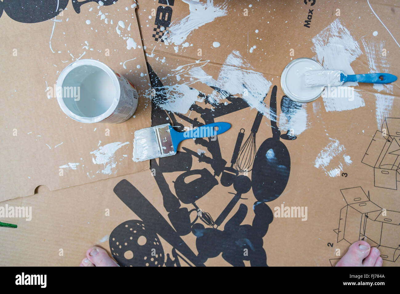 Painting is fun thing to do Stock Photo - Alamy