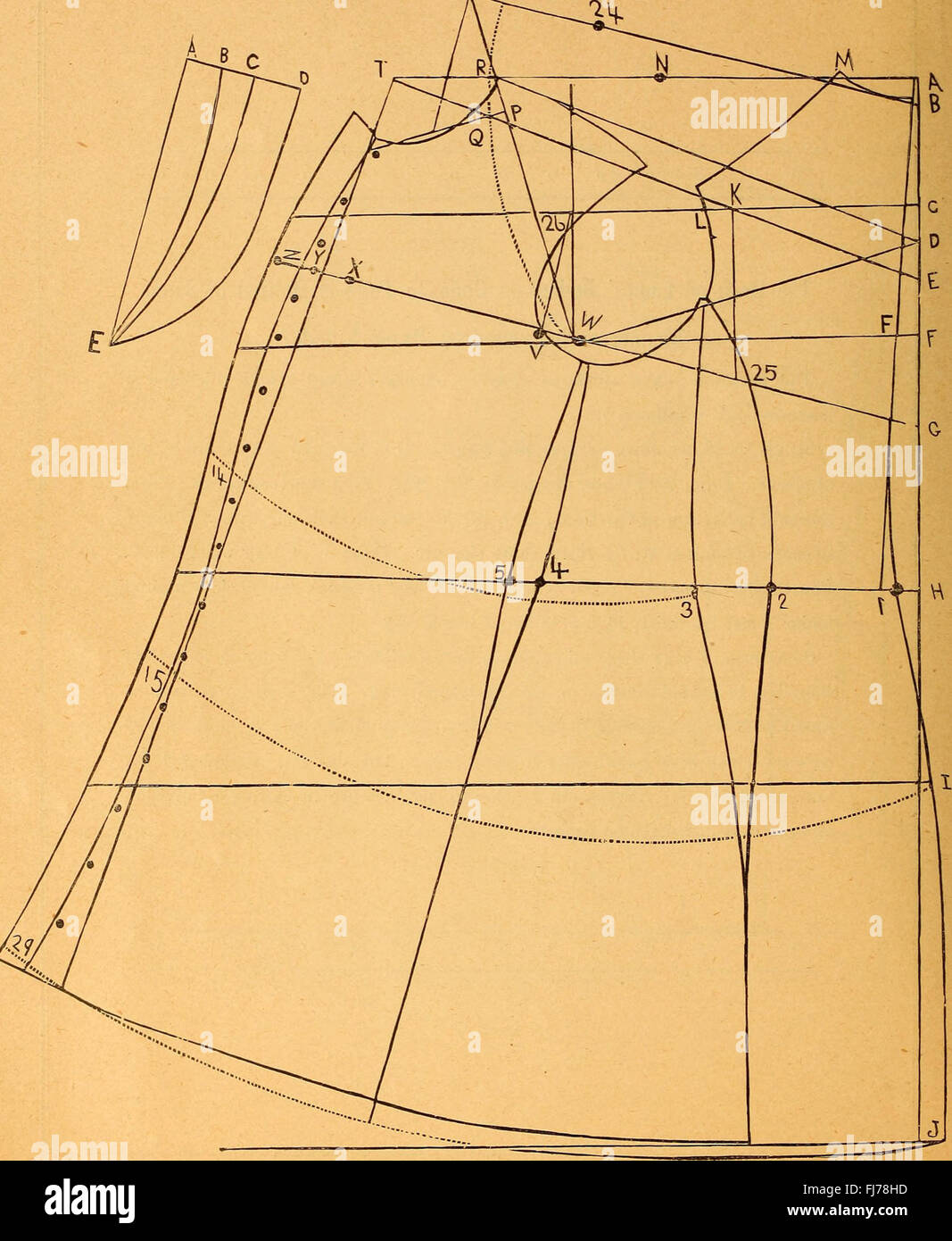 Martin's tailor system, Dress cutting, Cloak cutting, 1888, Tailoring, Fashion, Clothing design ...