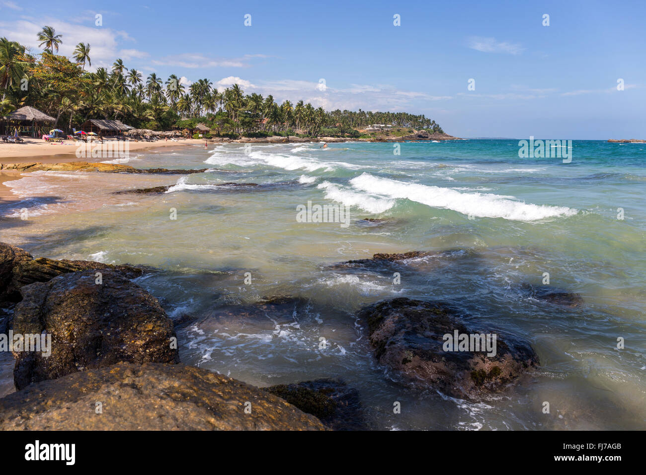 Goyambokka beach, Tangalle, Sri Lanka, Asia Stock Photo - Alamy