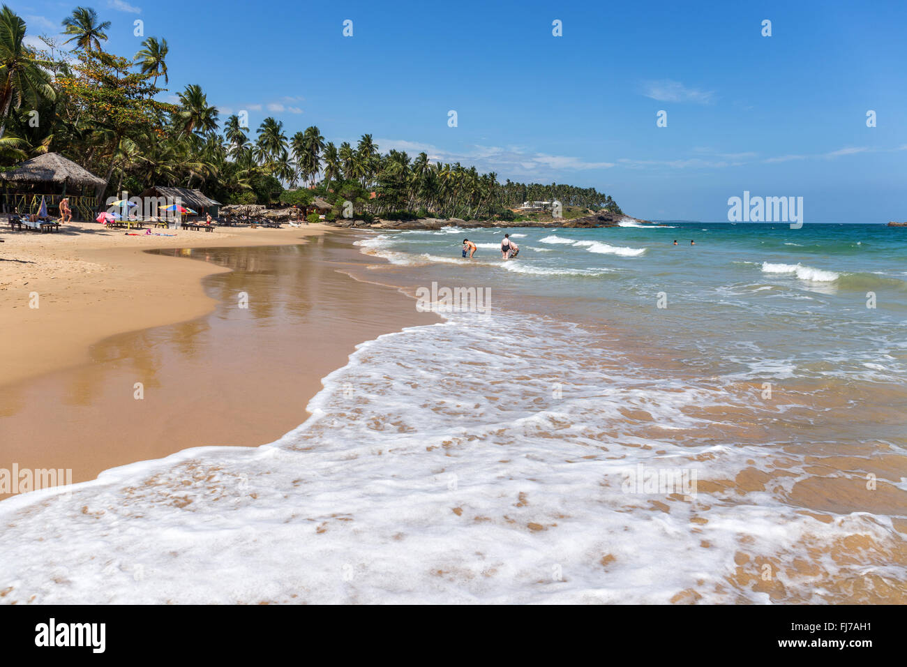 Goyambokka beach, Tangalle, Sri Lanka, Asia Stock Photo - Alamy