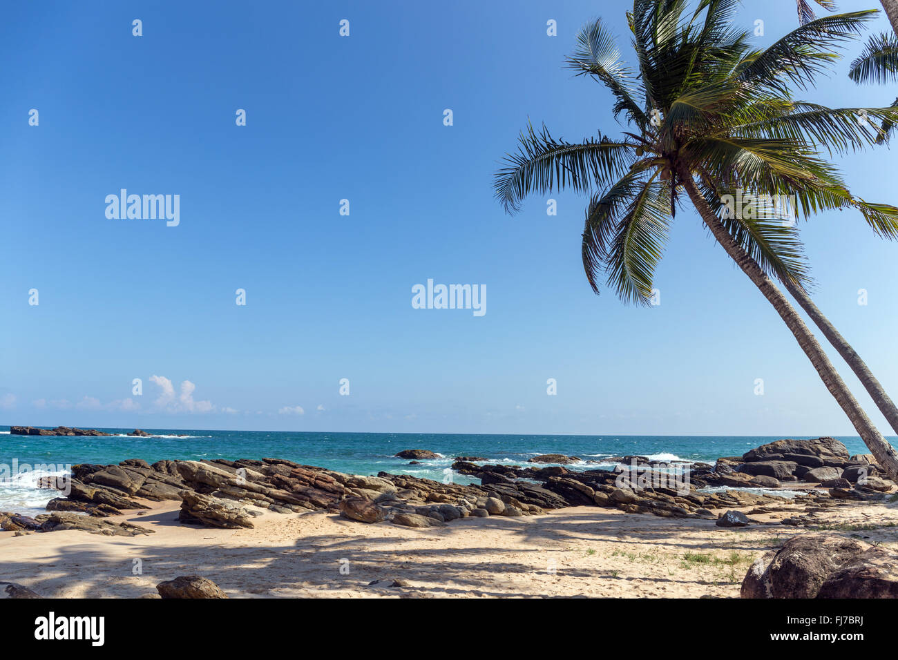 Goyambokka beach, Tangalle, Sri Lanka, Asia Stock Photo - Alamy