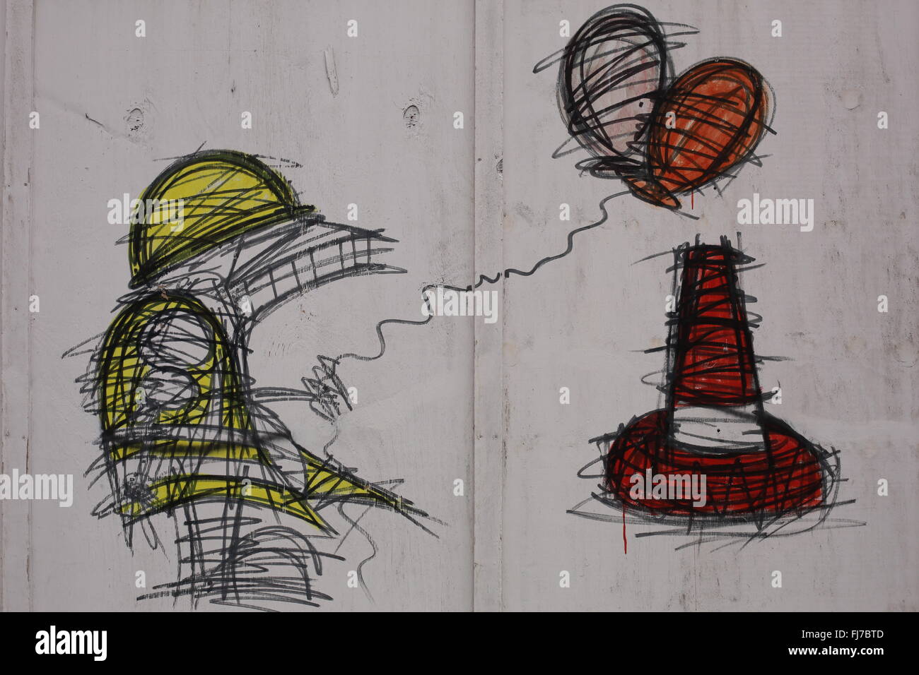 Street Art by Nathan Bowen Stock Photo - Alamy