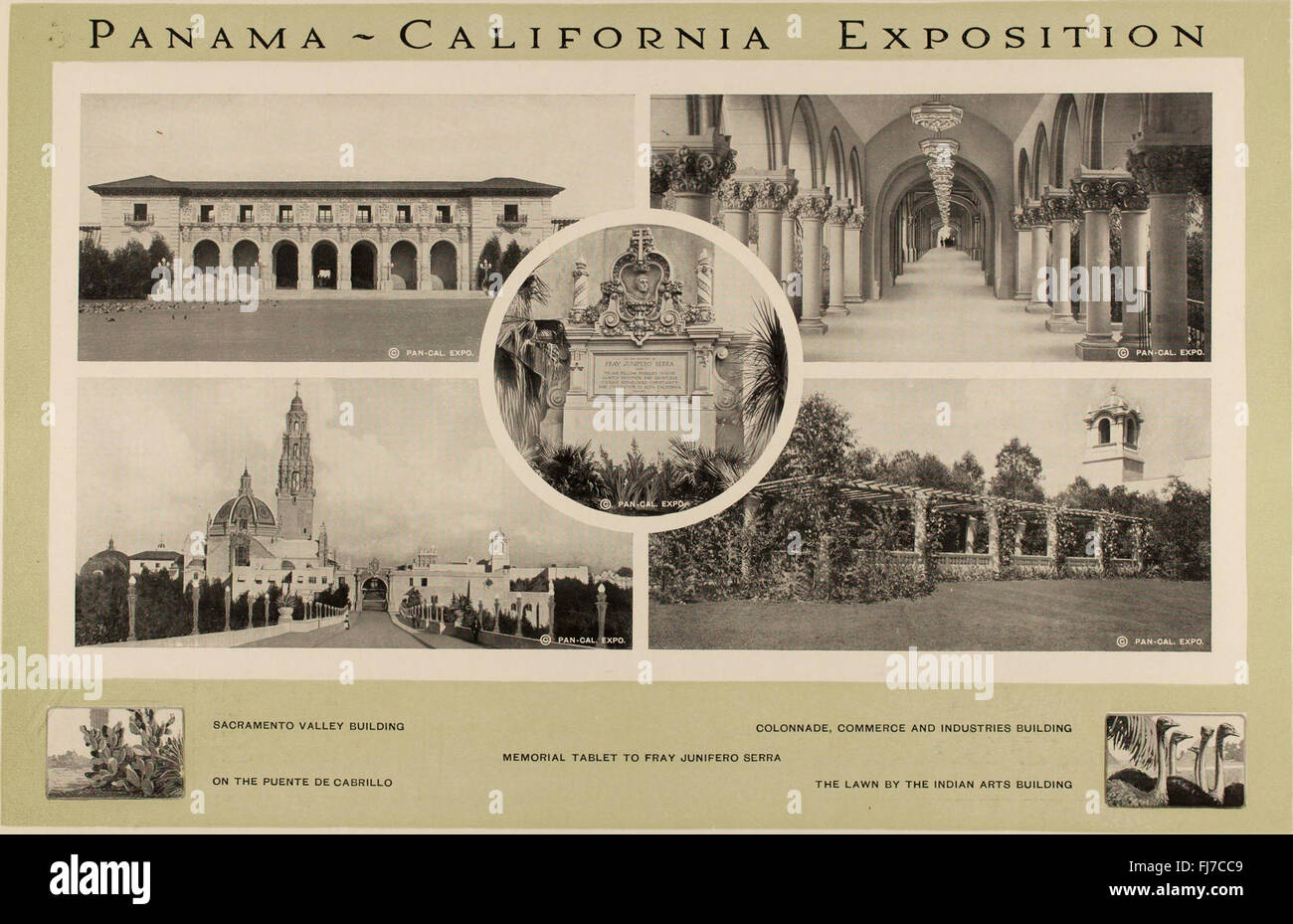 Official Views San Diego Panama-California Exposition San Diego All the ...
