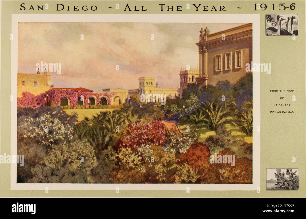 Official photographic views of the Panama-California Exposition in San ...