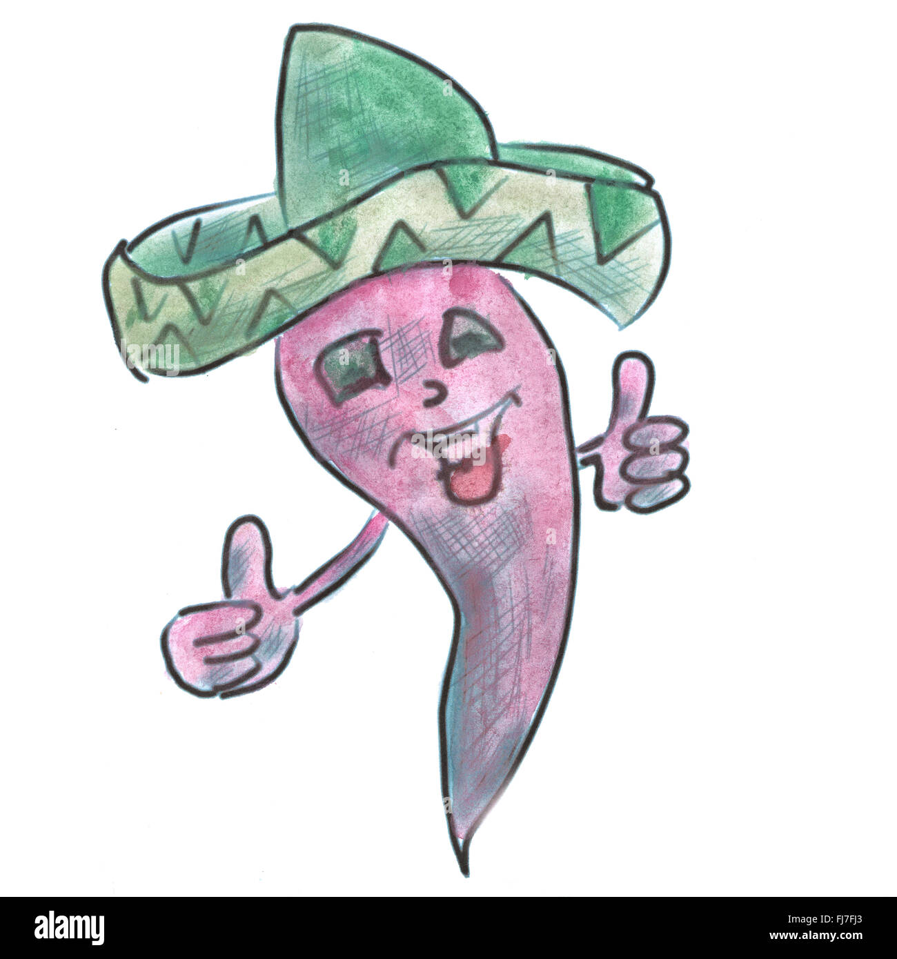 Cartoon pepper hi-res stock photography and images - Alamy