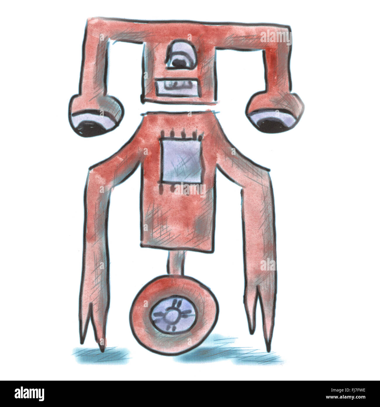 Cartoon cute monsters hi-res stock photography and images - Alamy