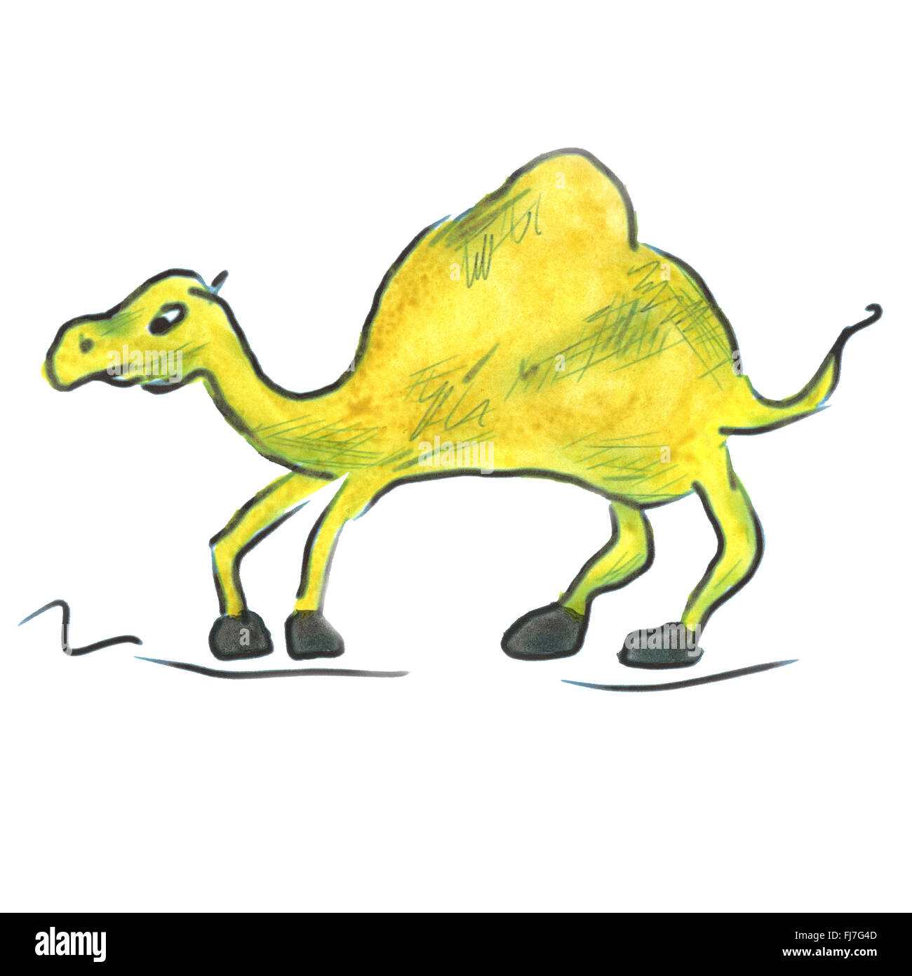 Cartoon camel hi-res stock photography and images - Alamy