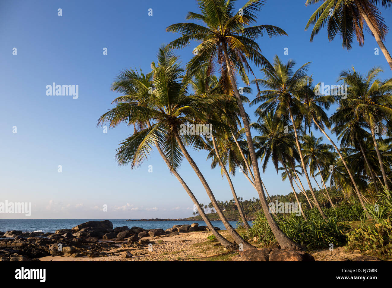 Goyambokka beach, Tangalle, Sri Lanka, Asia Stock Photo - Alamy