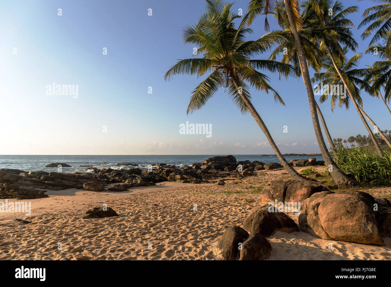 Goyambokka beach, Tangalle, Sri Lanka, Asia Stock Photo - Alamy