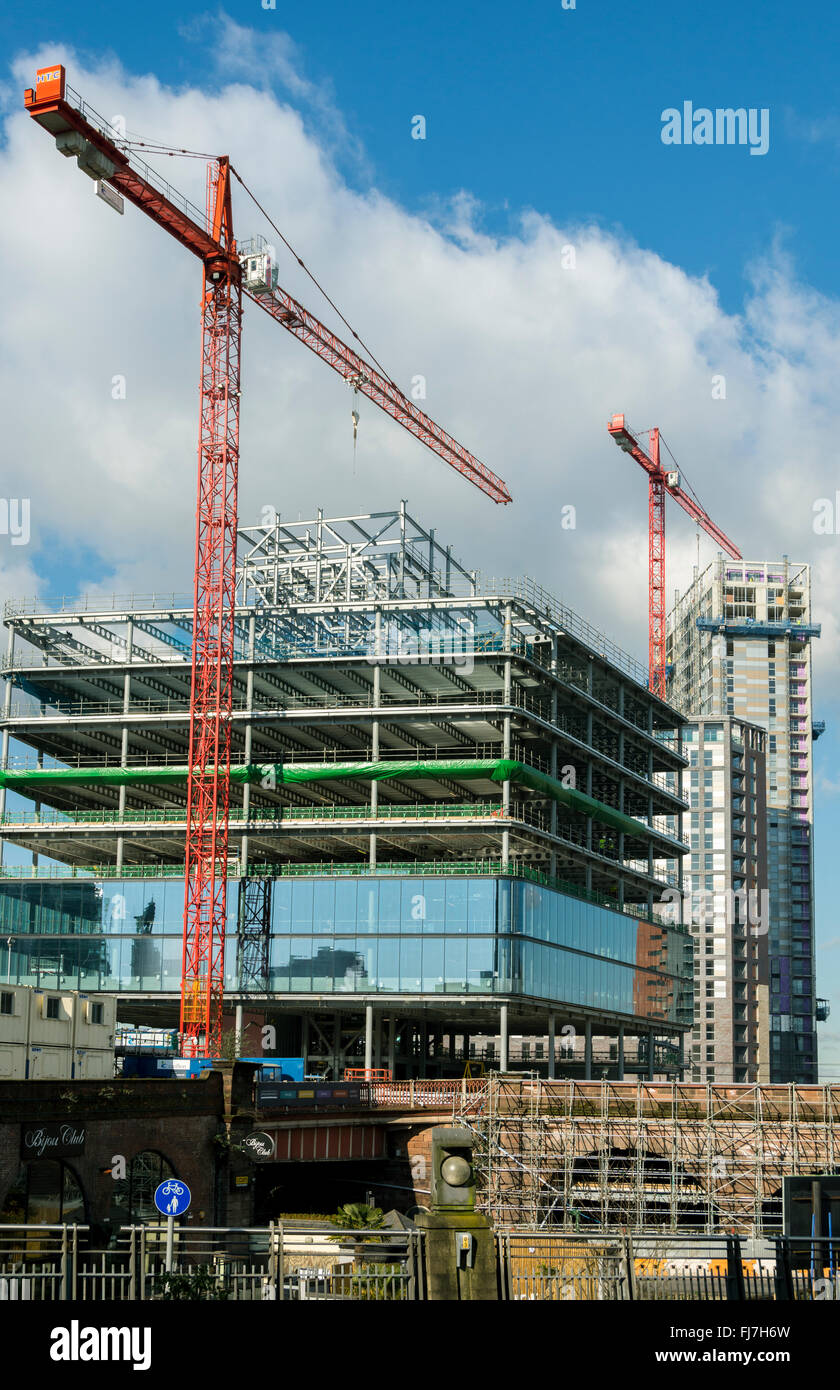 The '101 Embankment' office and 'One Greengate' apartment developments ...