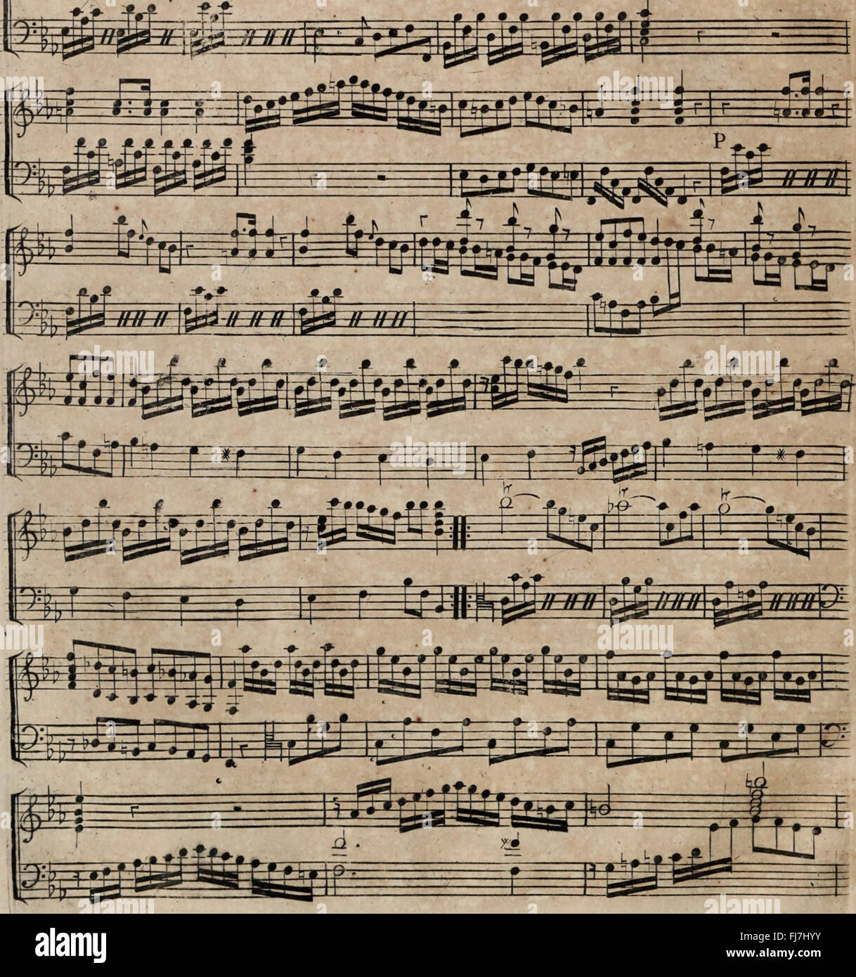 A classical music composition featuring six harp sonatas with optional ...