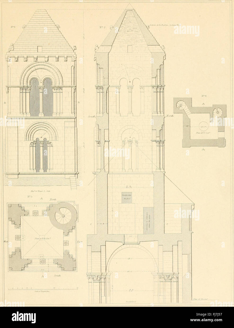 'Specimens of the Architecture of Normandy' (1874), a collection of ...