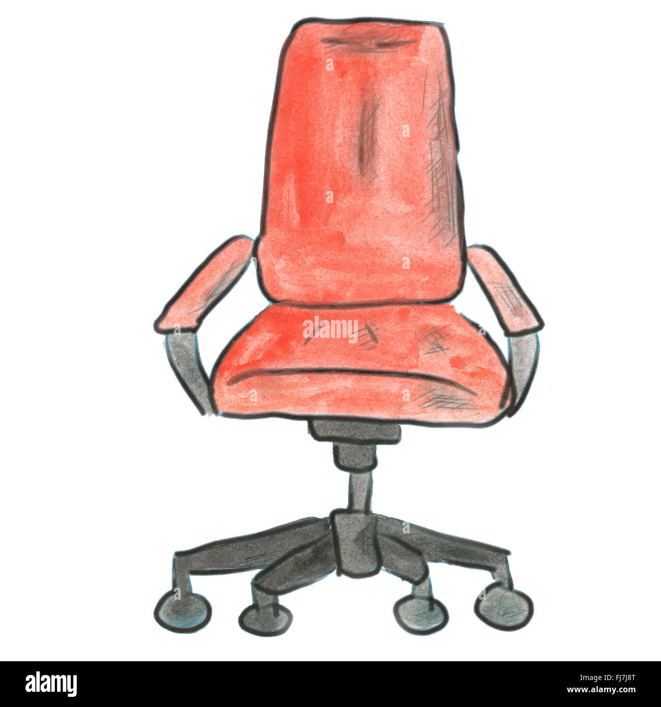 Cartoon armchair Cut Out Stock Images & Pictures - Alamy