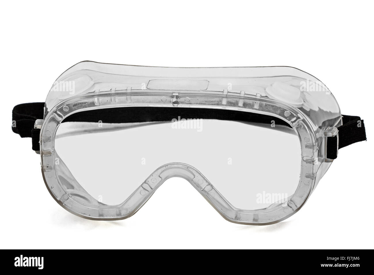 Safety glasses, isolated on white background Stock Photo - Alamy