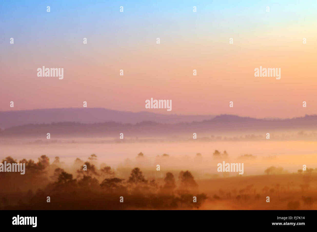 Blurred Sunrise Background, Early Morning Light, The Natural Lighting ...