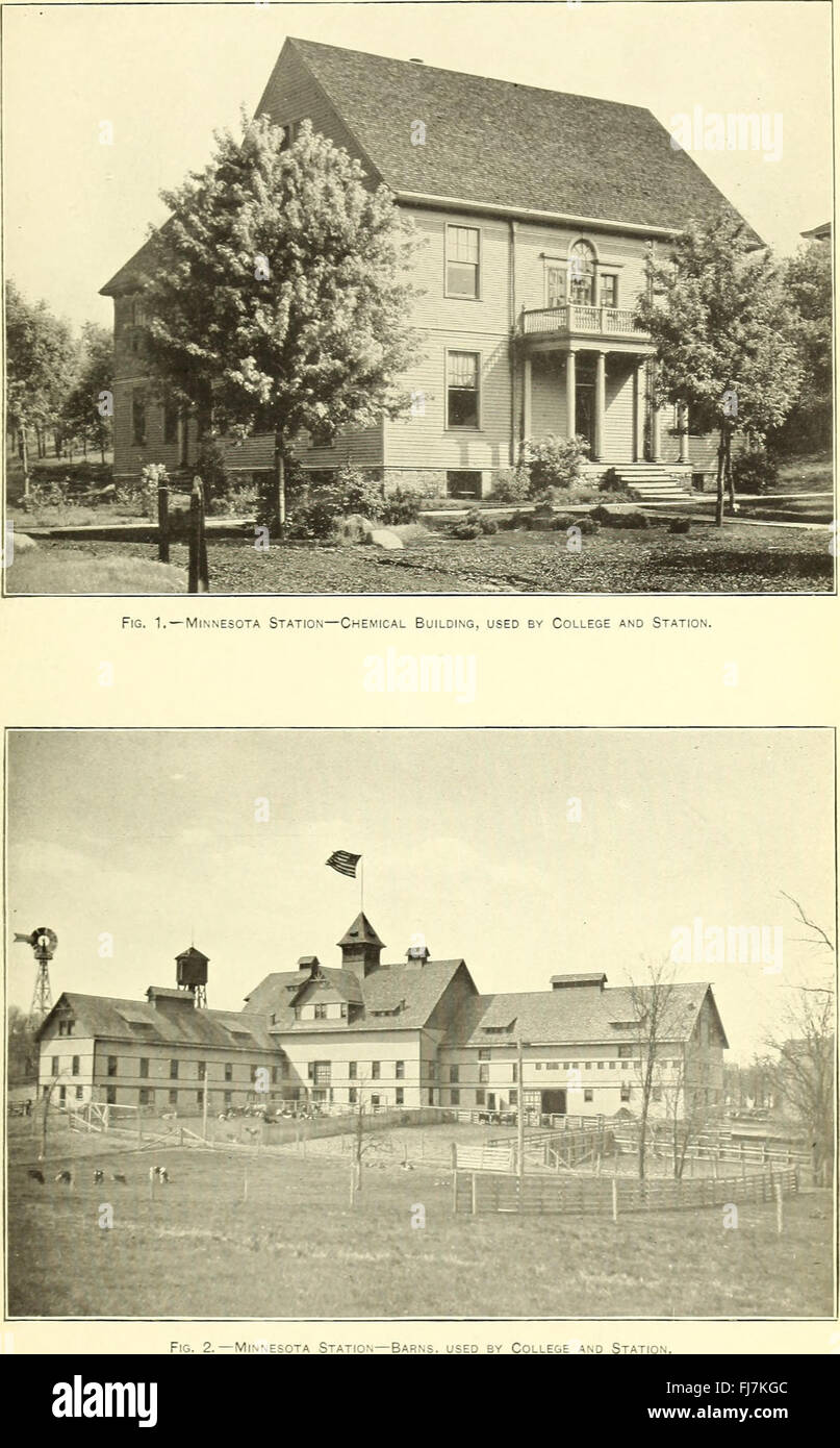 The agricultural experiment stations in the United States (1900 Stock ...