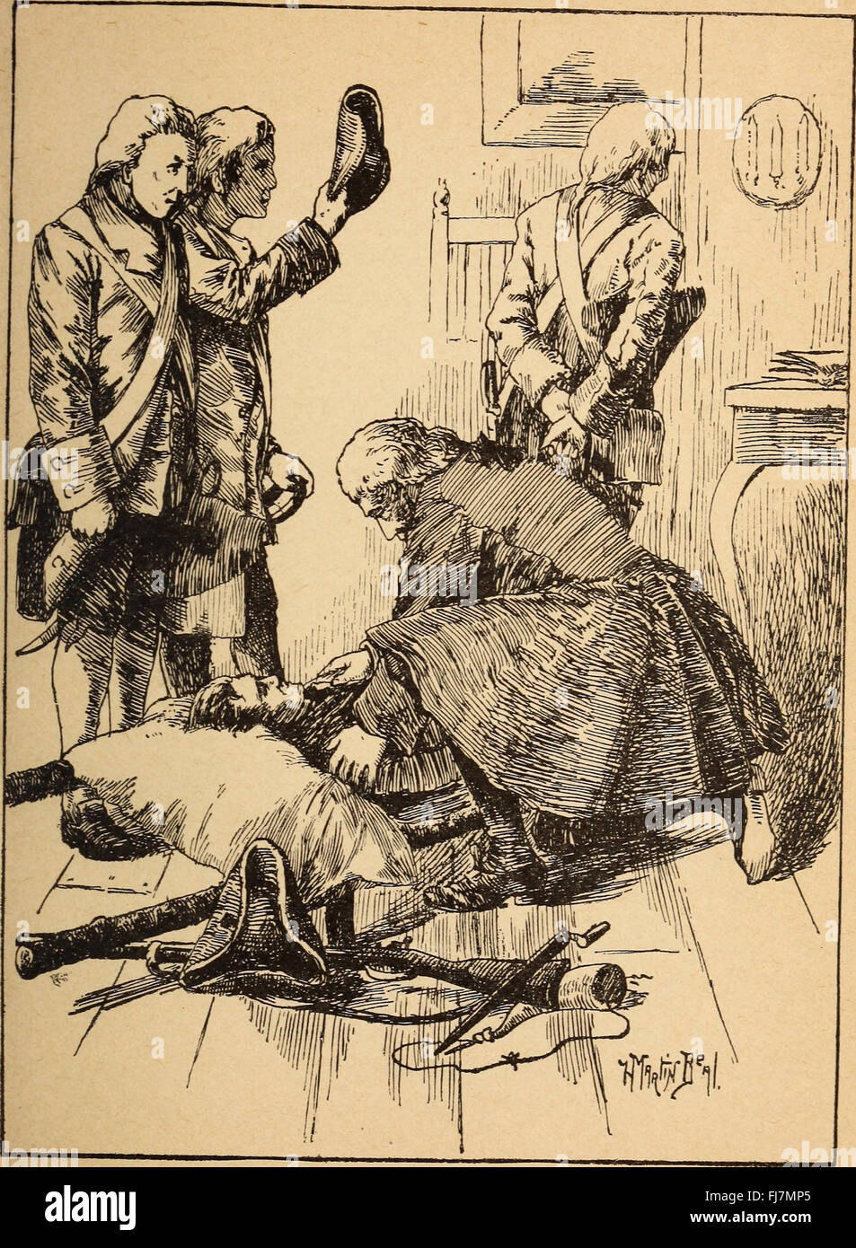 This 1888 account details the Boston Tea Party, a key event in American ...