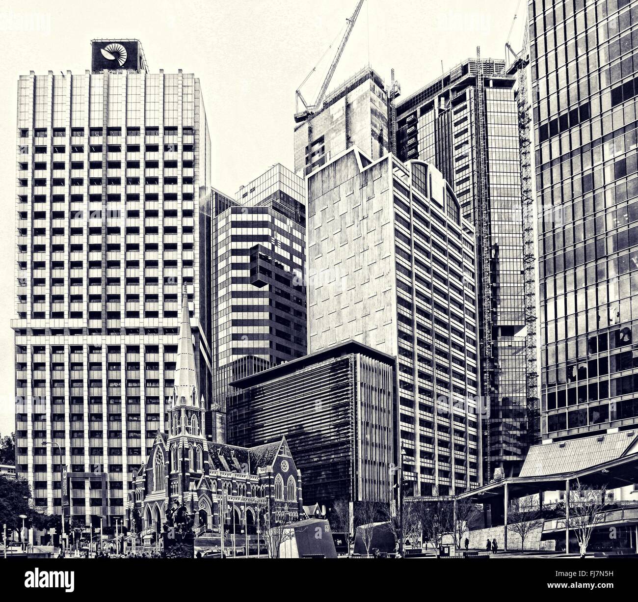 Brisbane square hi-res stock photography and images - Alamy