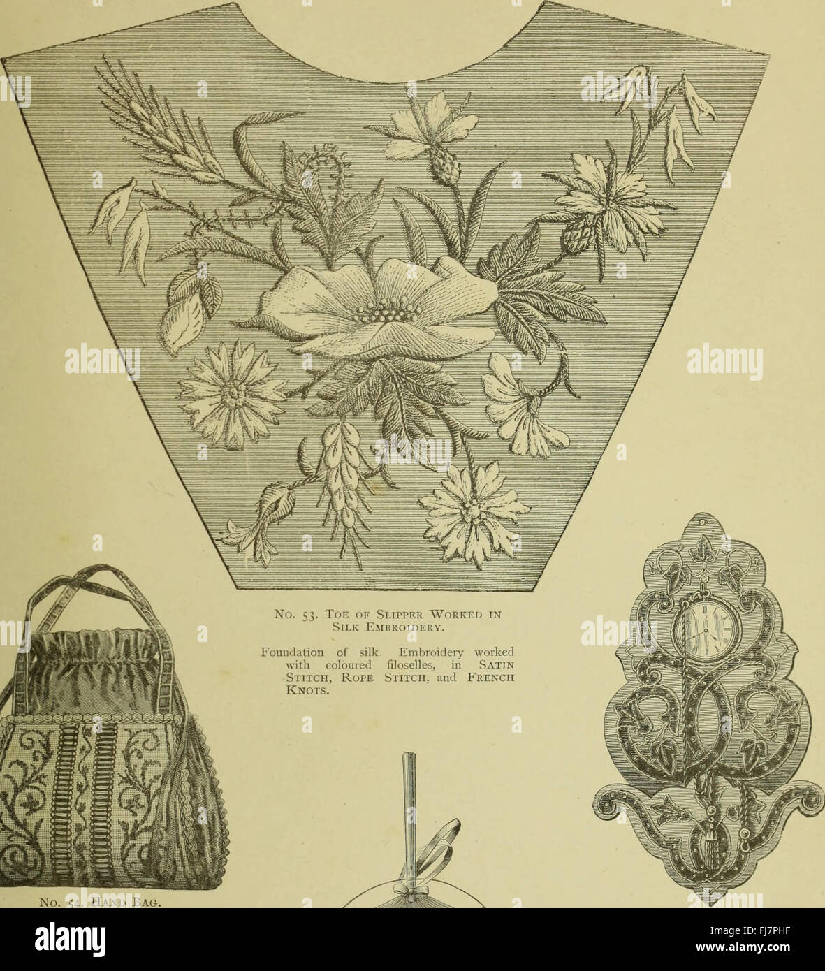 An encyclopedia of needlework techniques, focusing on various types of ...
