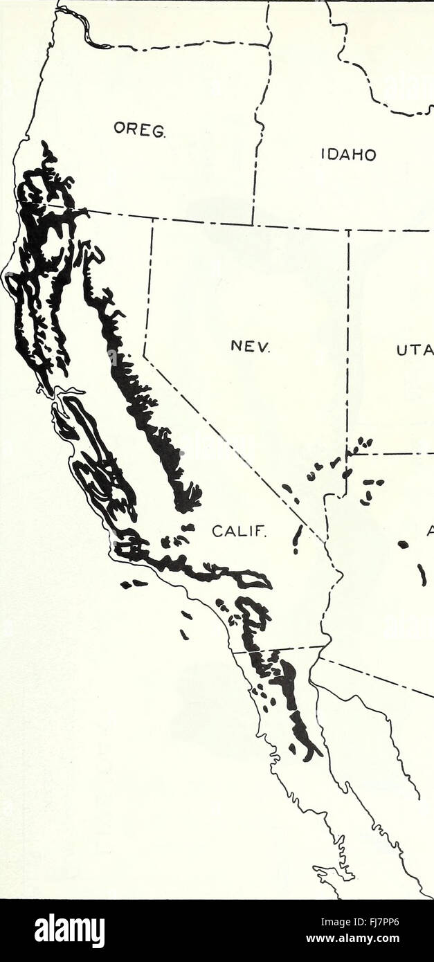 The distribution of important forest trees of the United States (1938 ...