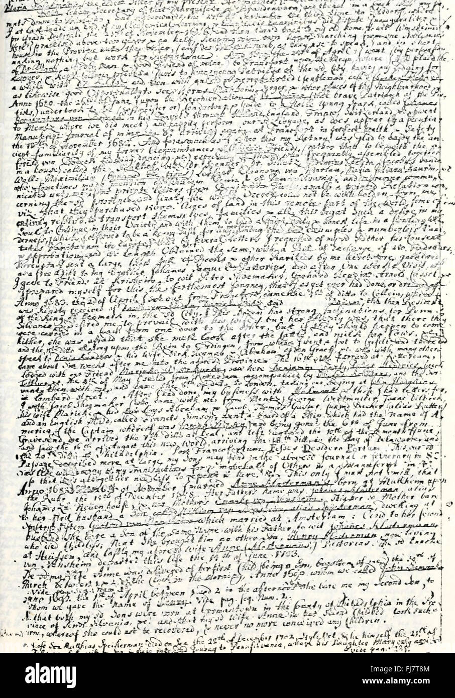 The life of Francis Daniel Pastorius, the founder of Germantown ...