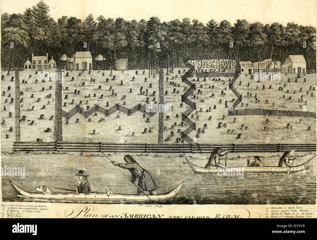 An account of travels in North America in 1791-1792, focusing on the ...