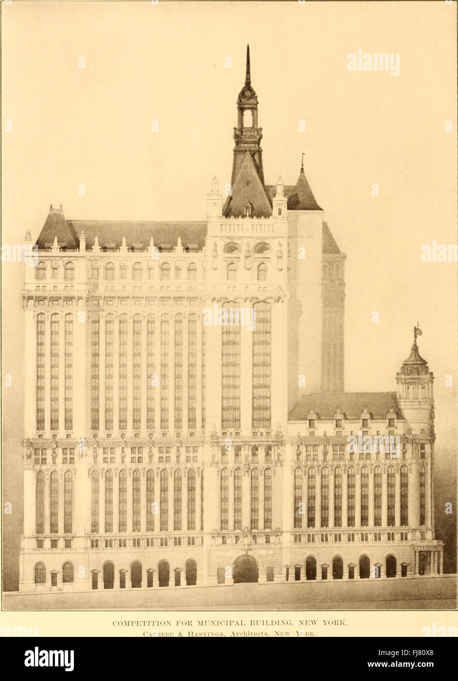 1908 architectural yearbook documenting projects, members, and ...