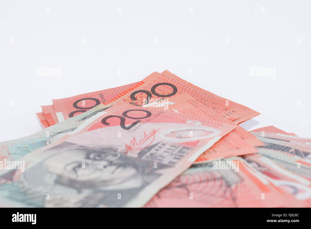 Australia 20 dollar note hi-res stock photography and images - Alamy