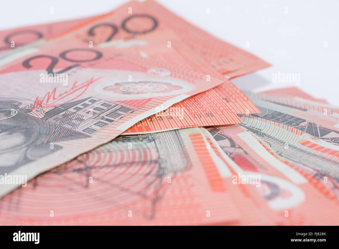 Australia 20 dollar note hi-res stock photography and images - Alamy