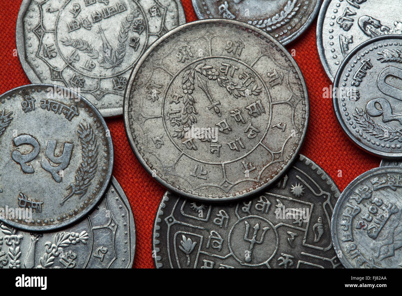 Rupees nepal money currency hi-res stock photography and images - Alamy