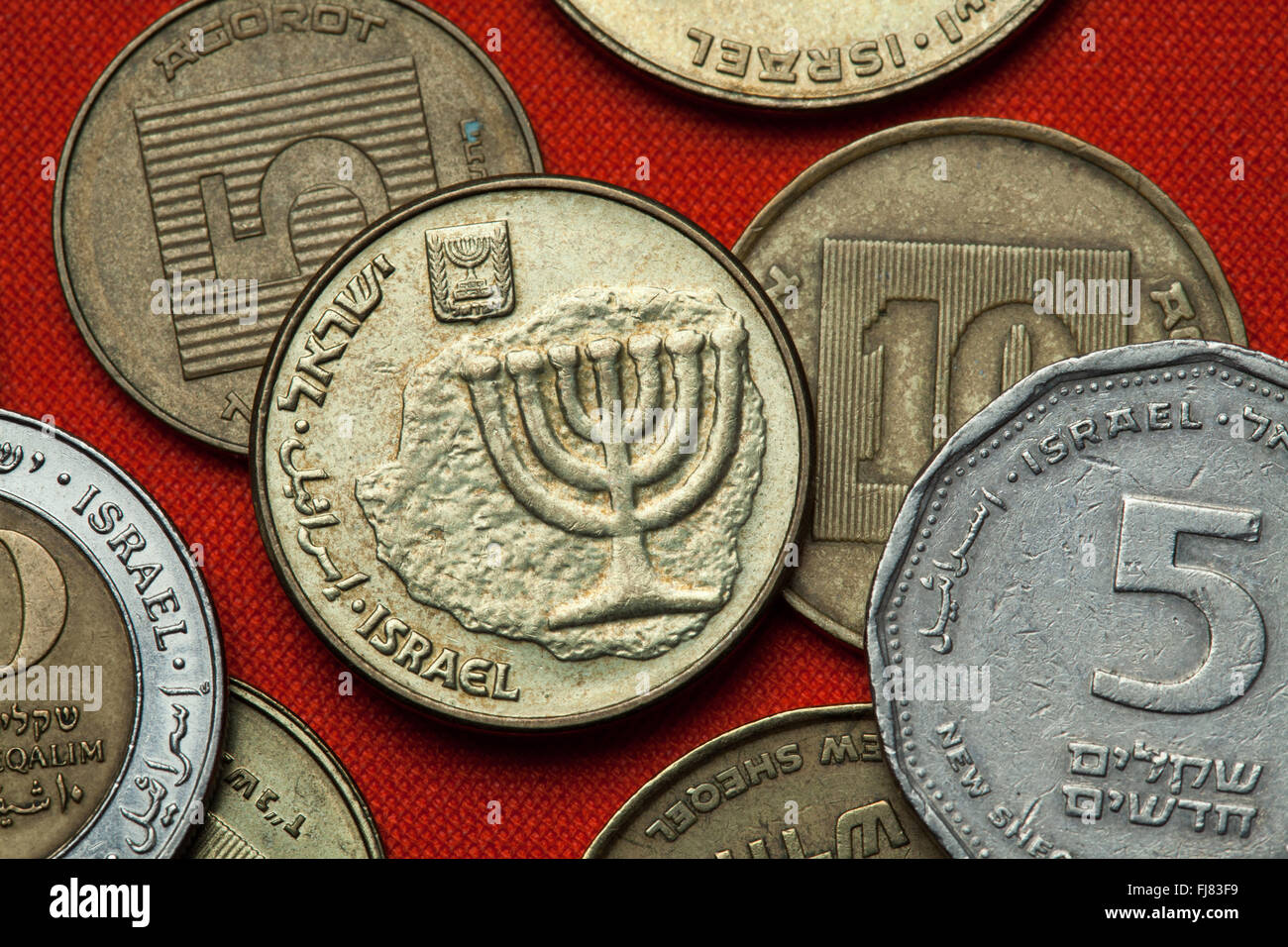 10 israeli coins shekel hi-res stock photography and images - Alamy