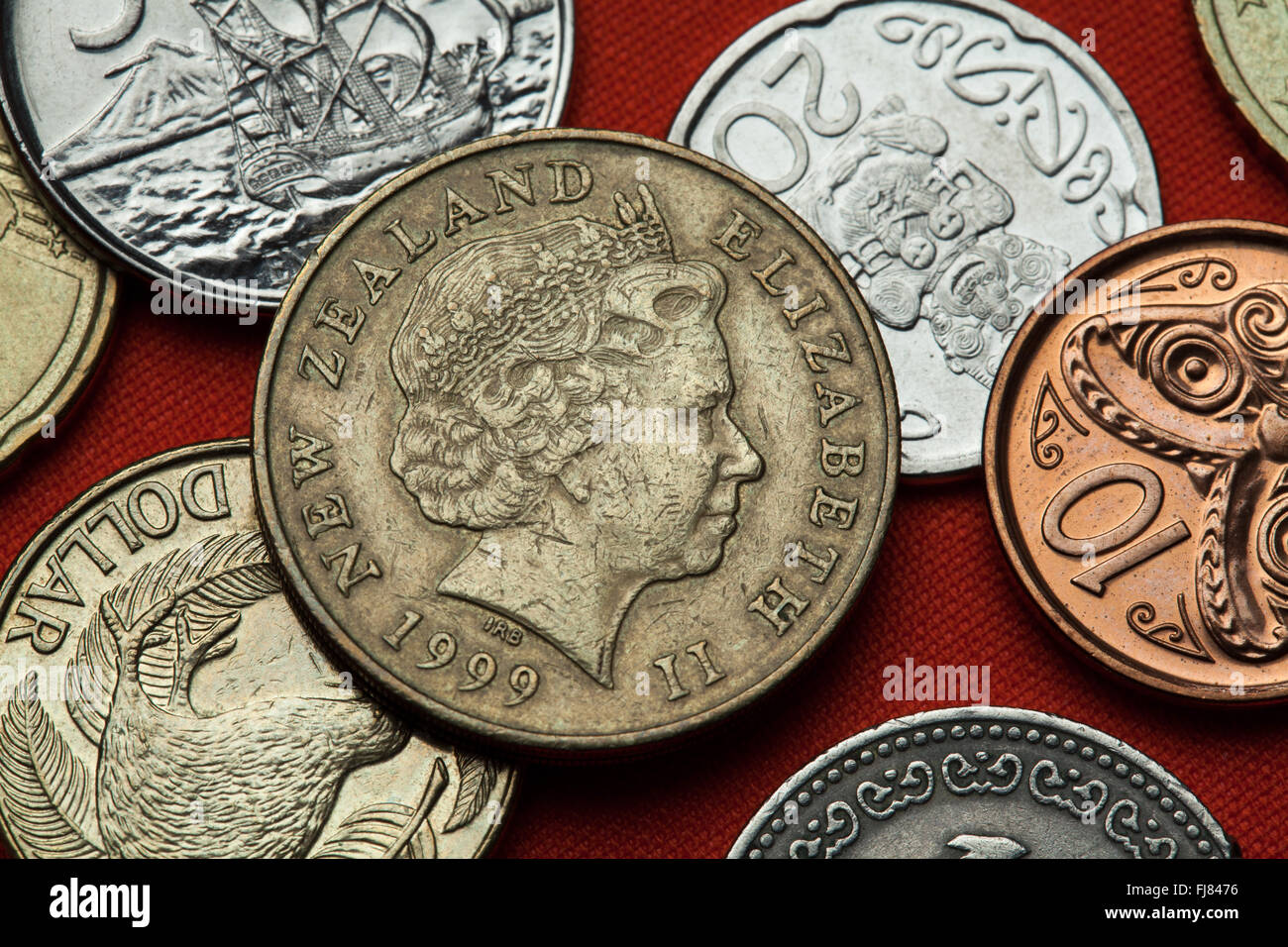 Coins of queen elizabeth ii hi-res stock photography and images - Alamy