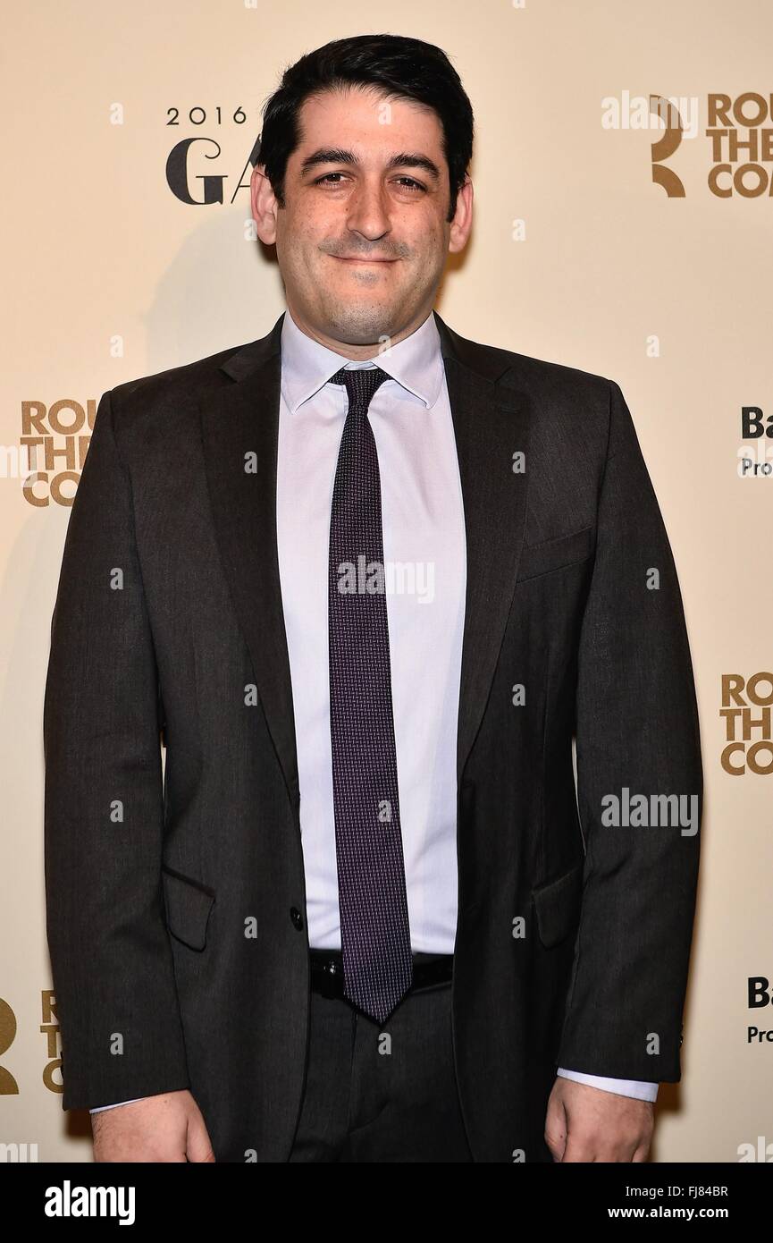 New York, NY, USA. 29th Feb, 2016. Evan Cabnet at arrivals for ...