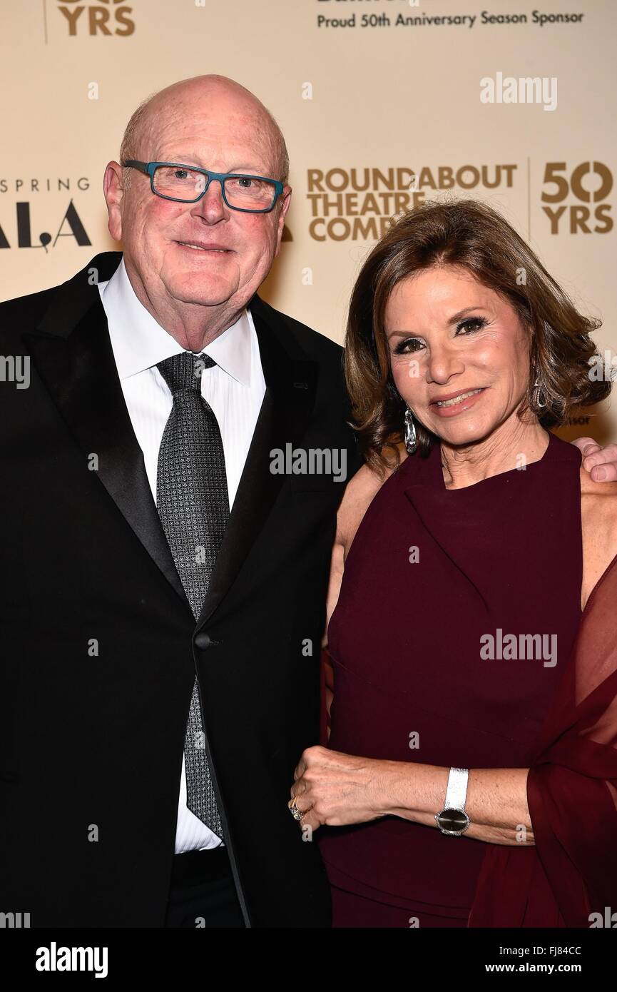 New York, NY, USA. 29th Feb, 2016. Tom Tuft, Diane Tuft at arrivals for ...