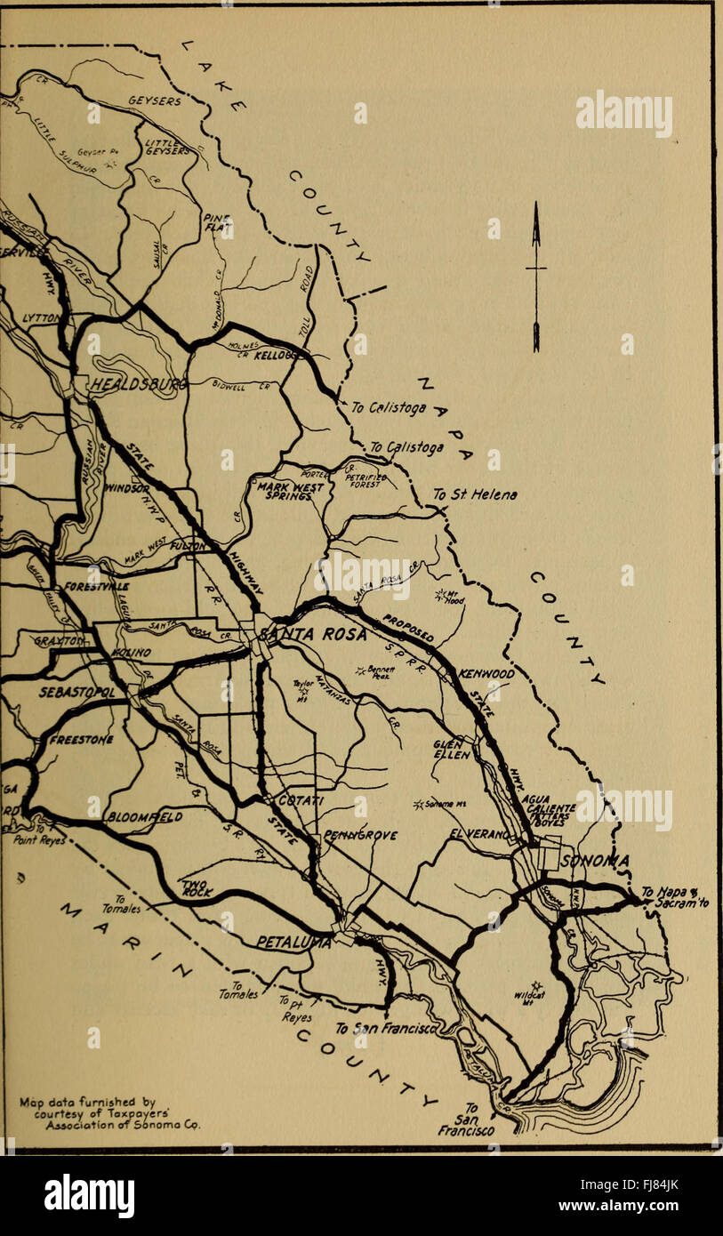 A historical record detailing the development of California highways ...