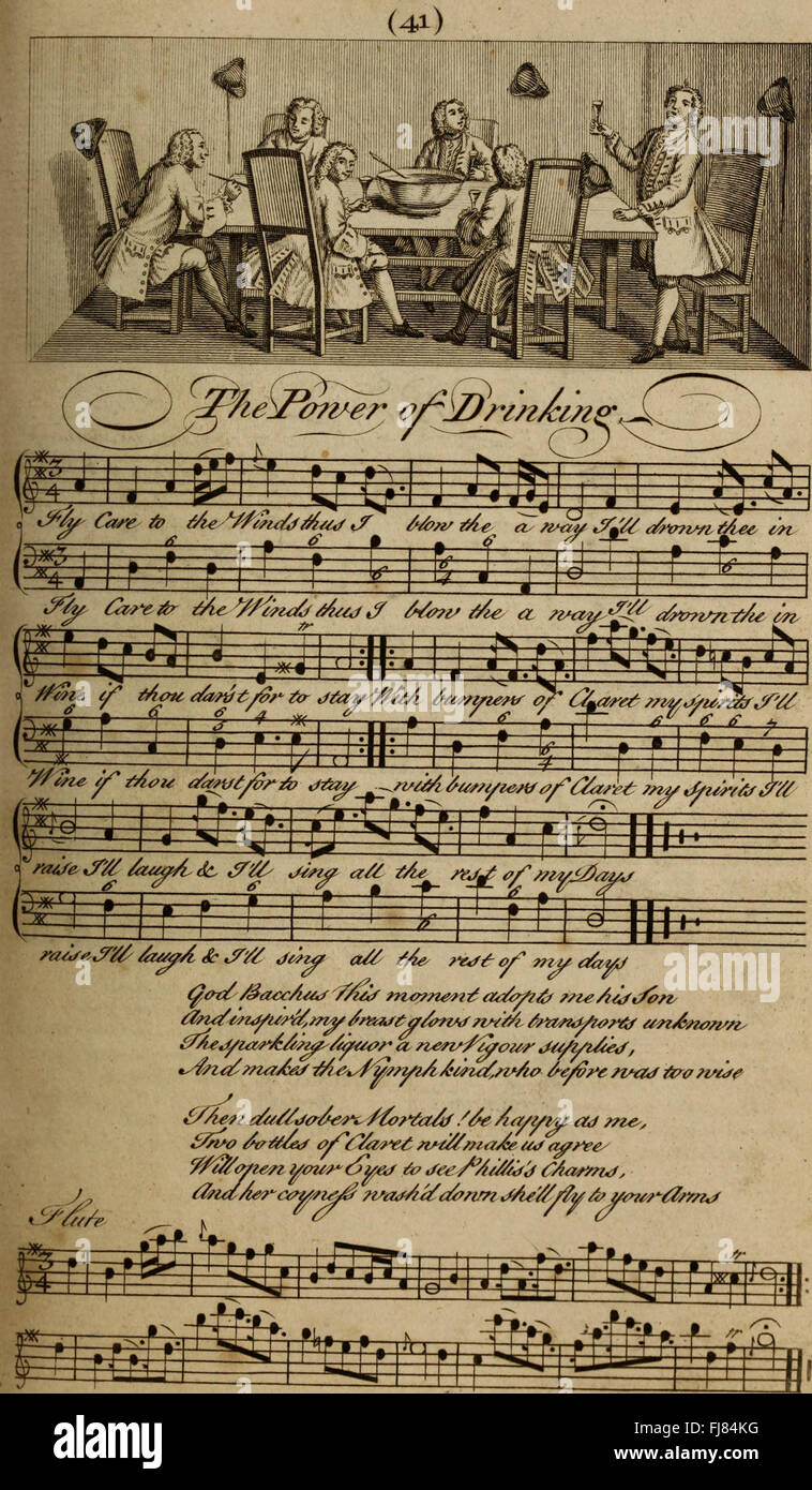 Calliope or English Harmony: A Collection of Celebrated English and ...