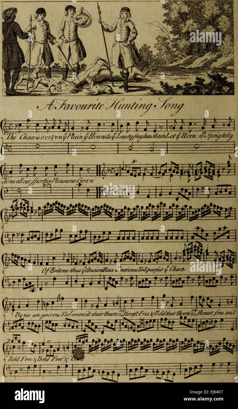 Calliope or English Harmony, a collection of celebrated English and ...