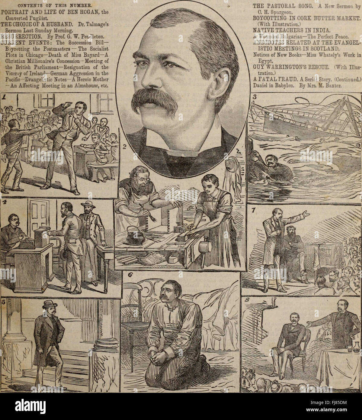 Christian herald and signs of our times (1886 Stock Photo - Alamy