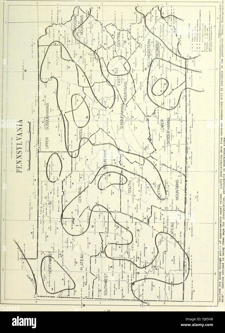Climatological data for Pennsylvania in 1960, detailing weather ...