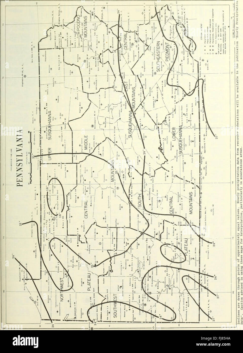 A comprehensive climatological study of Pennsylvania in 1960, focusing ...