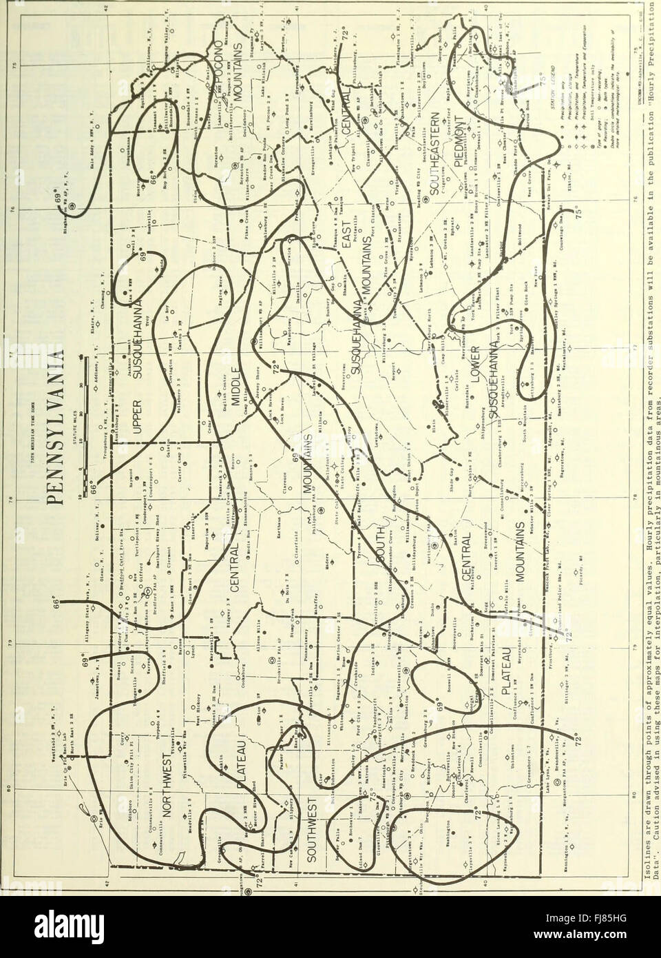 A comprehensive report of climatological data from Pennsylvania in 1960 ...