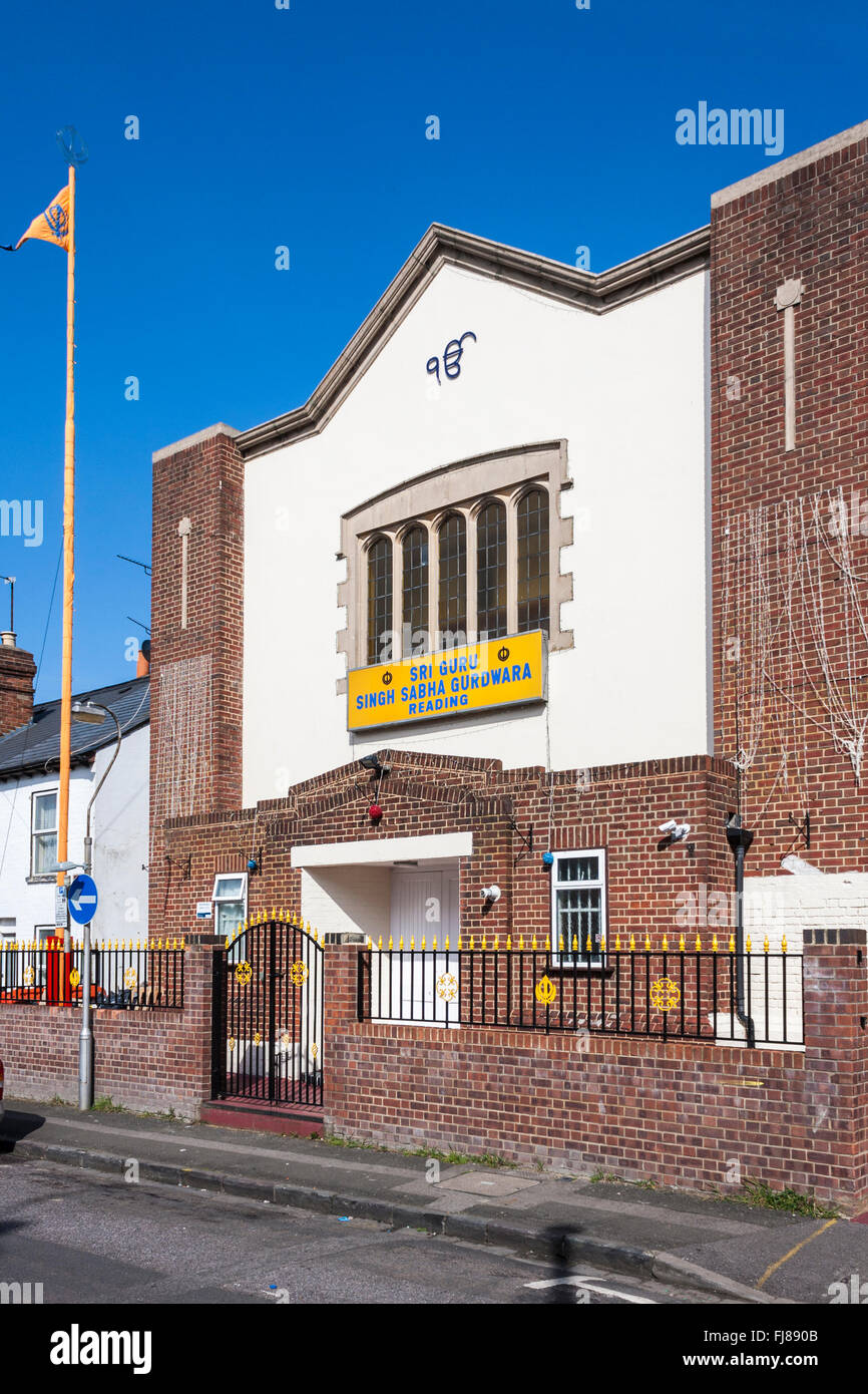 Sikh Temple, Reading, Berkshire, England, GB, UK Stock Photo - Alamy