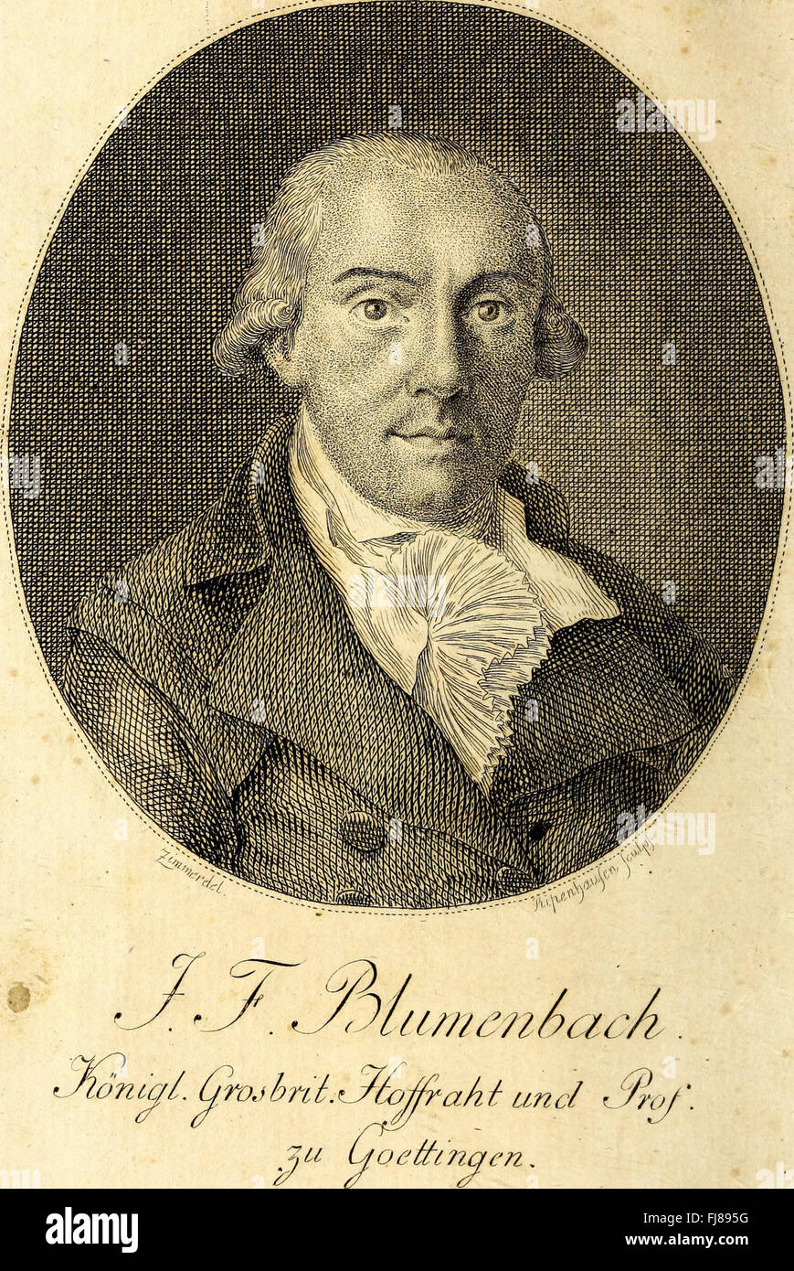 Blumenbach's comprehensive work on natural history, detailing various ...